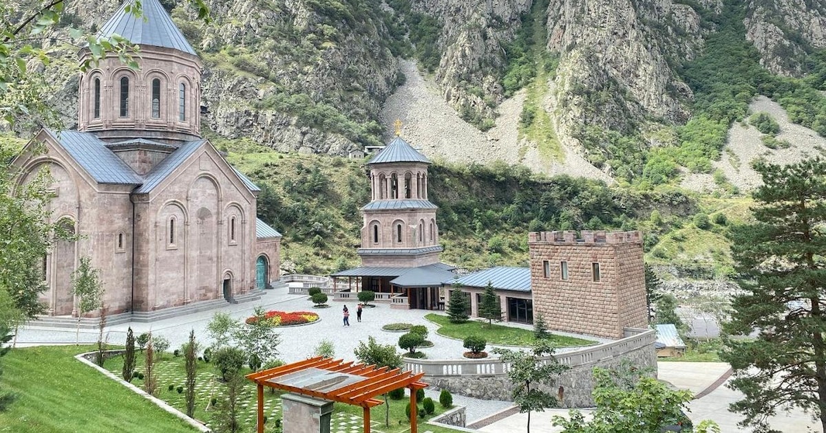 Kazbegi: Dariali Monastery, Gveleti Waterfall & Gergeti Tour | GetYourGuide