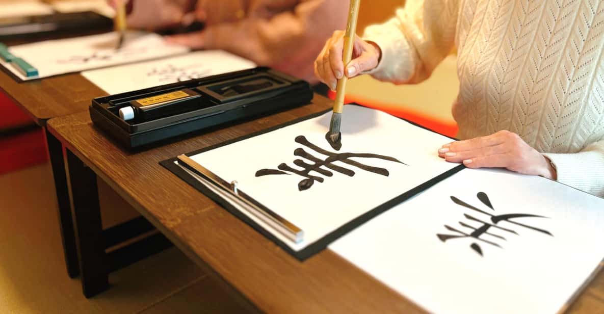 Osaka: Japanese Calligraphy Experience | GetYourGuide