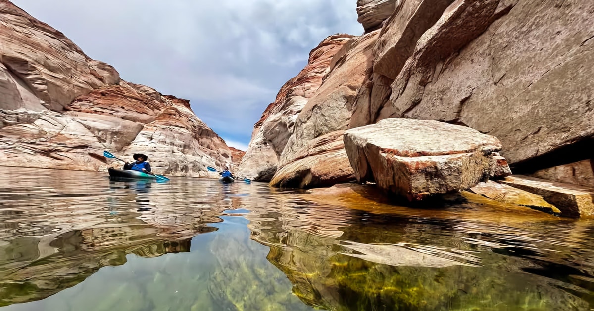 Antelope Point Launch Rmp: Kajak- och vandringstur i Antelope Canyon ...