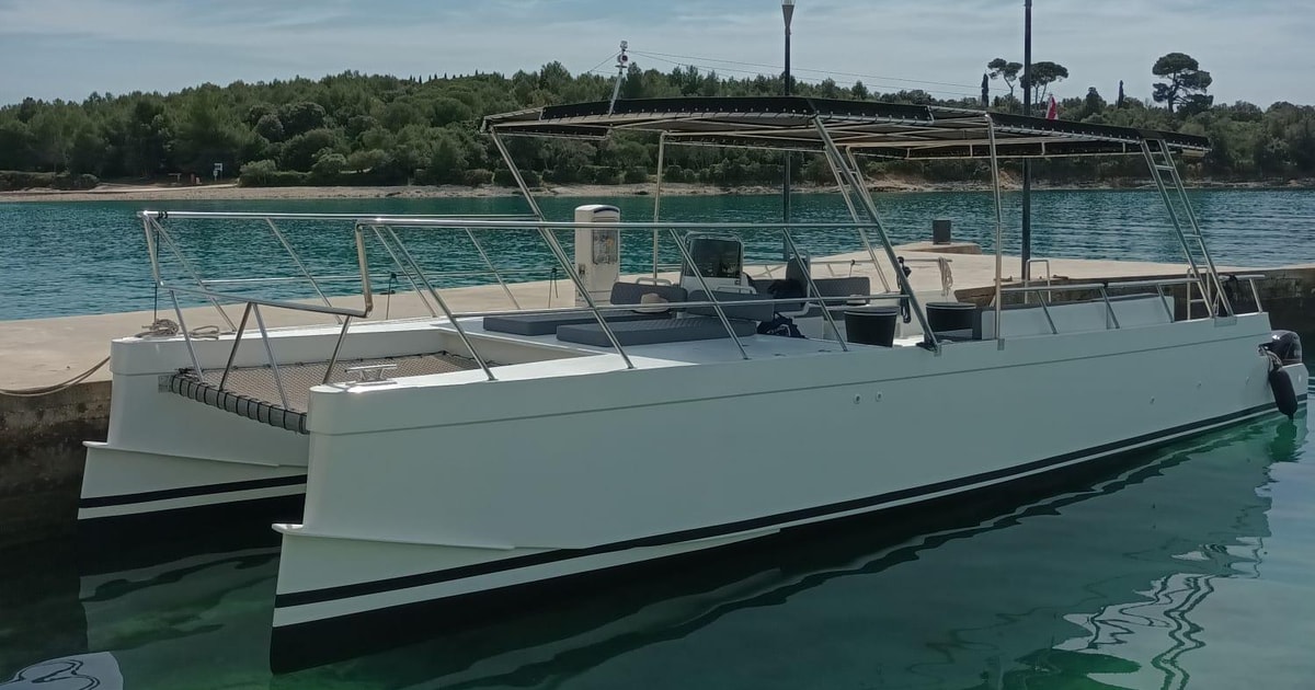 Rovinj: Catamaran sunset and dolphins tours | GetYourGuide