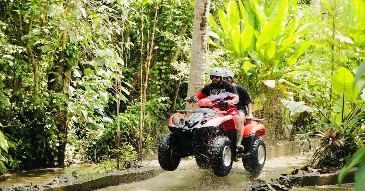 Ubud: Gorila Face ATV Quad bike & Rafting | GetYourGuide
