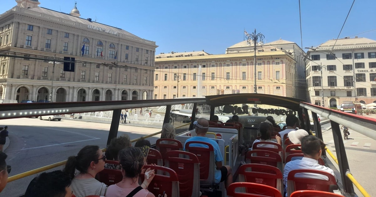 Genova Vip Tour Met Open Bus | GetYourGuide