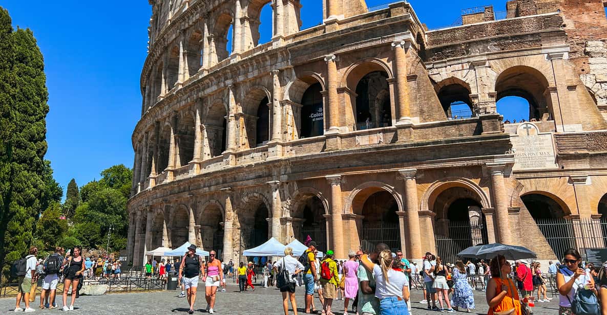Rom: Colosseum-tur med adgang til Forum Romanum og Palatinerhøjen ...