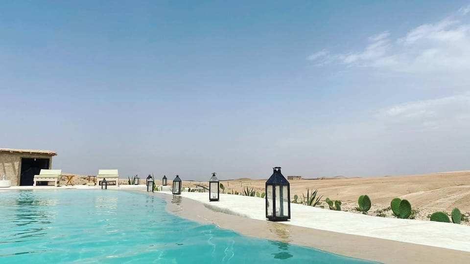 Agafay Day Pass Pool Access with Lunch at agafay Desert | GetYourGuide