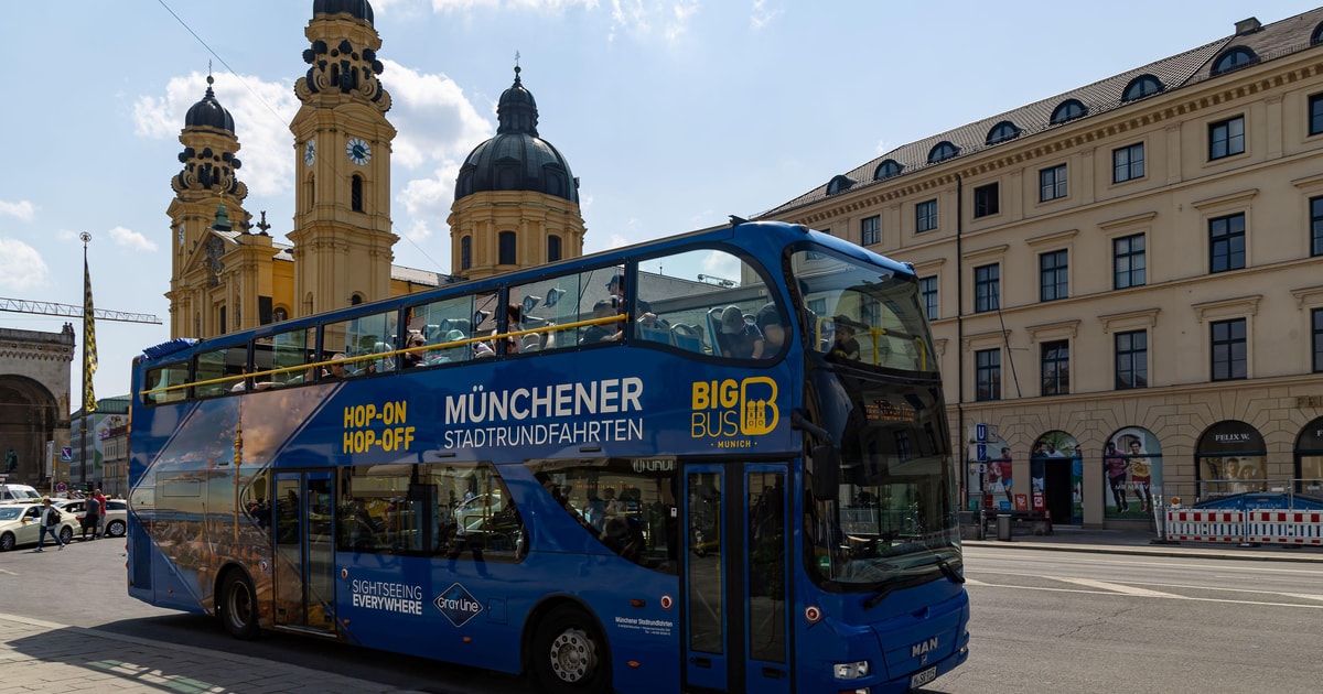 Monaco di Baviera: Big Bus Tour in autobus Hop-on Hop-off tour ...