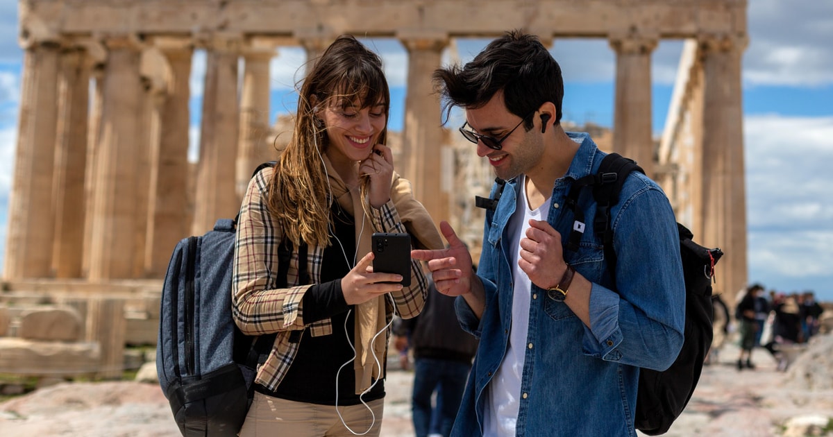 Atenas: Visita audiovisual autoguiada de la Acrópolis con modelos 3D ...