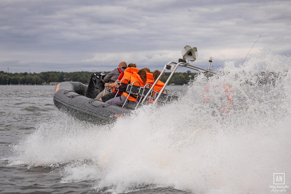 Thrilling Water Adventure: Rib Boat Trip to Pułtusk! | GetYourGuide