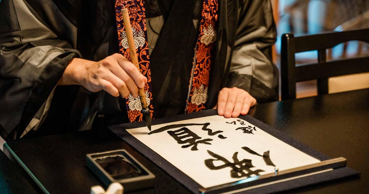 Tokyo: Calligraphy Workshop and Meditation with Monk | GetYourGuide