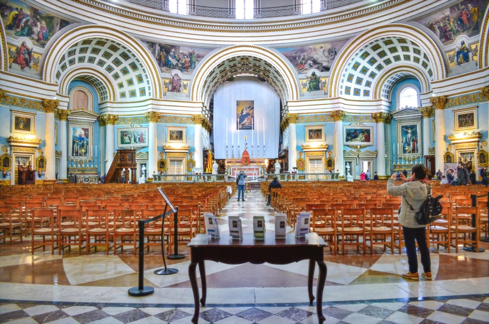 From Mosta: City Highlights Tour of Mosta with Buffet Lunch | GetYourGuide