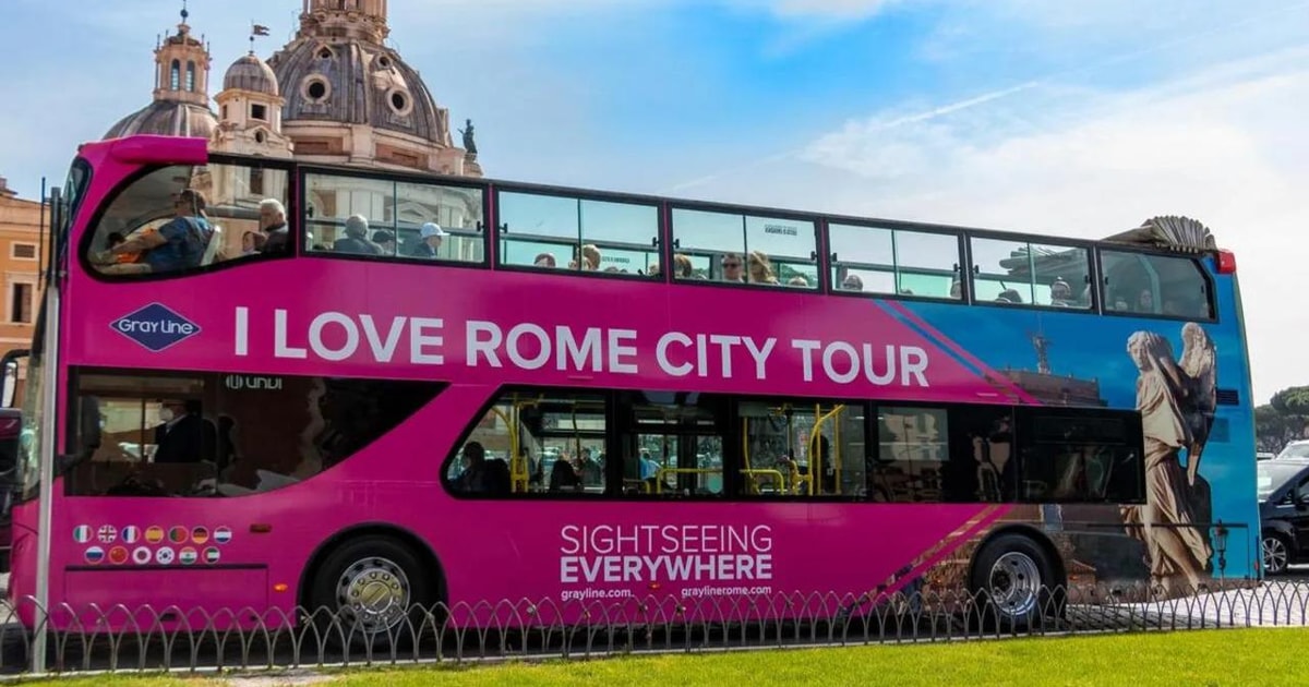 Rome: Freedom to Explore with Hop-On Hop-Off Bus Pass | GetYourGuide