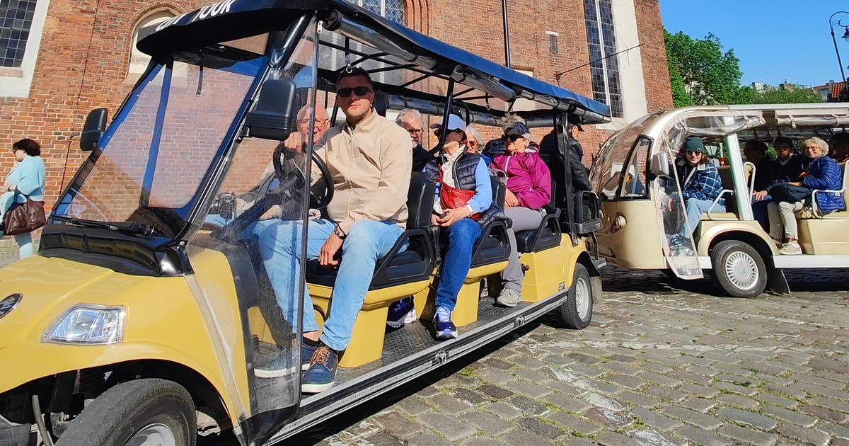 Gdansk: City Tour Sightseeing by Buggy Golf Cart | GetYourGuide