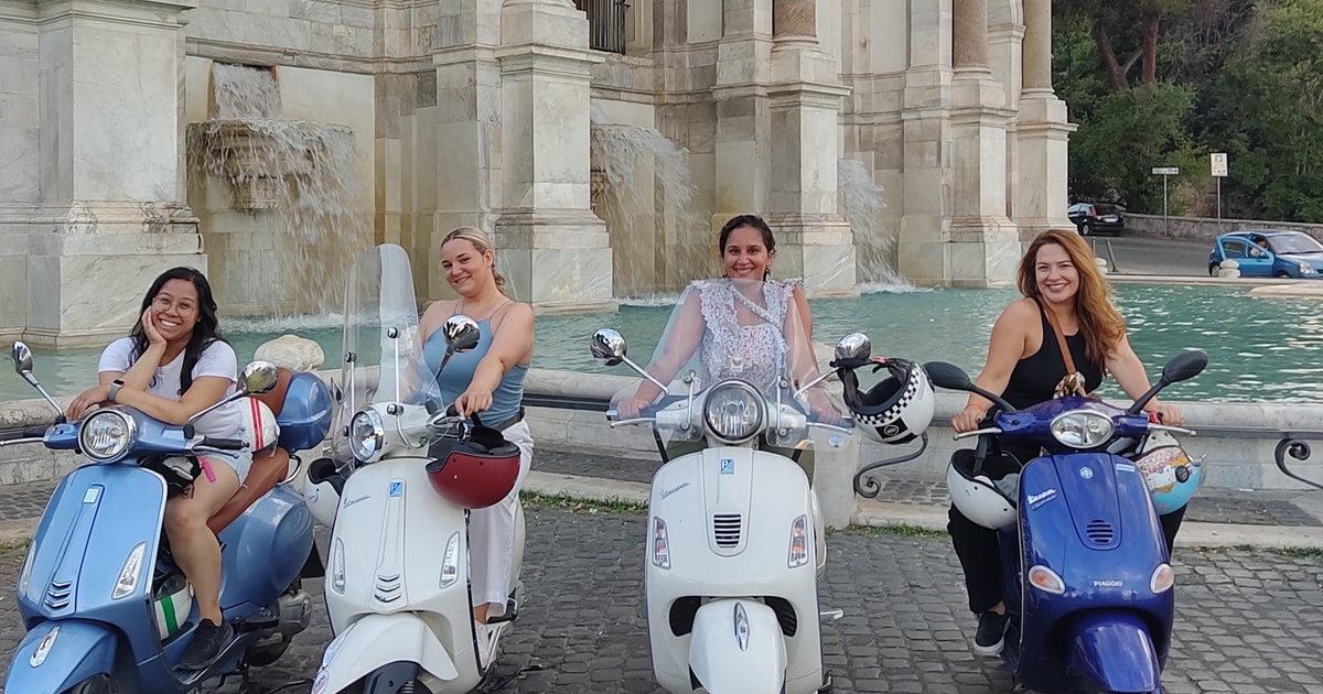 Rome Highlights Vespa City Tour | GetYourGuide