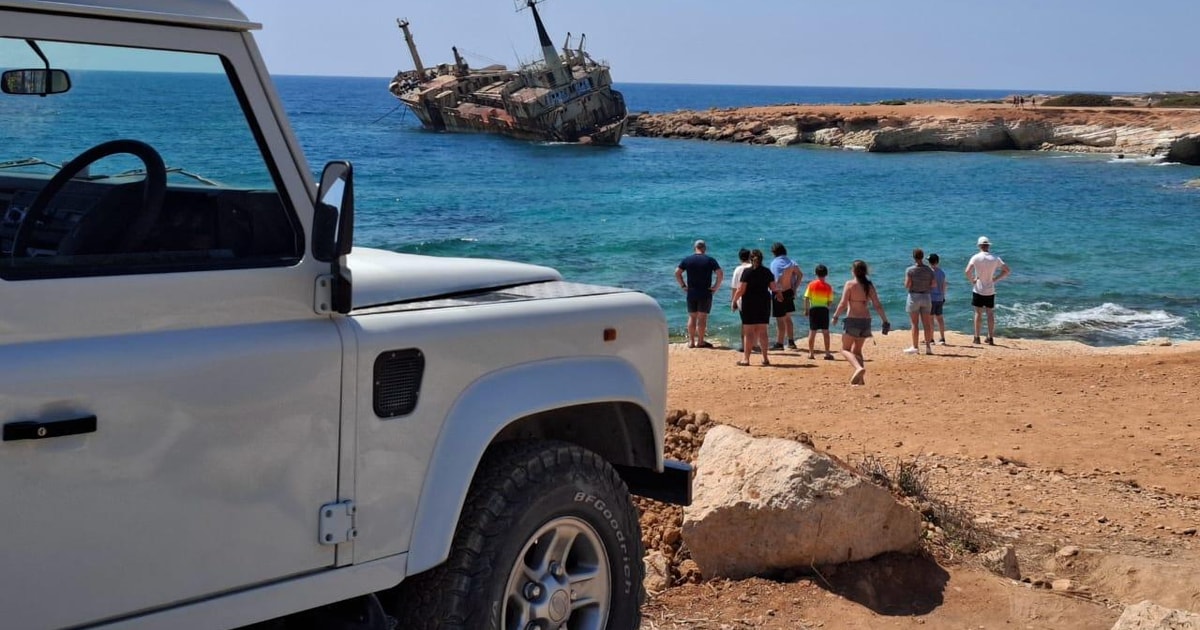 Paphos :Akamas Jeep Safari with cruise to the Blue Lagoon | GetYourGuide