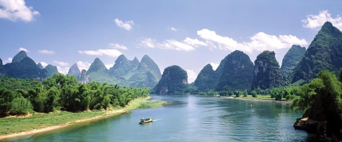 Guilin: Li River Cruise naar Yangshuo Privétour van een hele dag ...