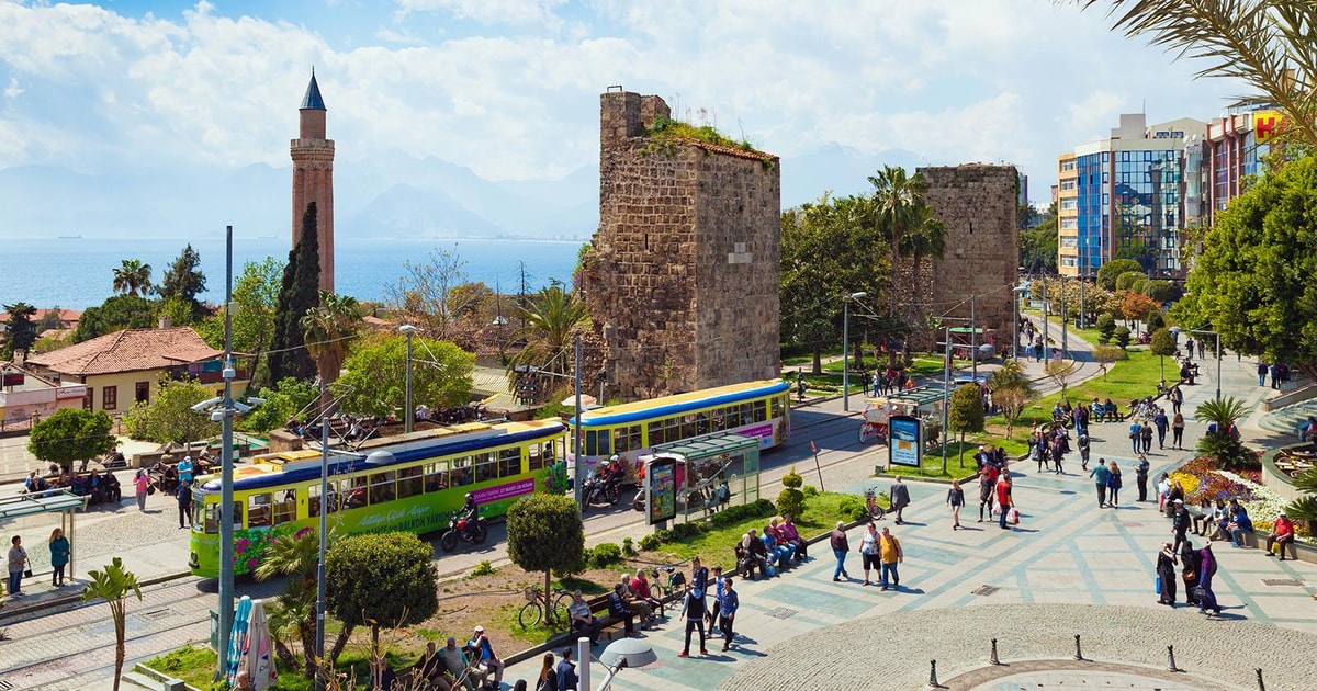 Ganztagestour Antalya Stadtführung ab Side mit Bootstour und ...