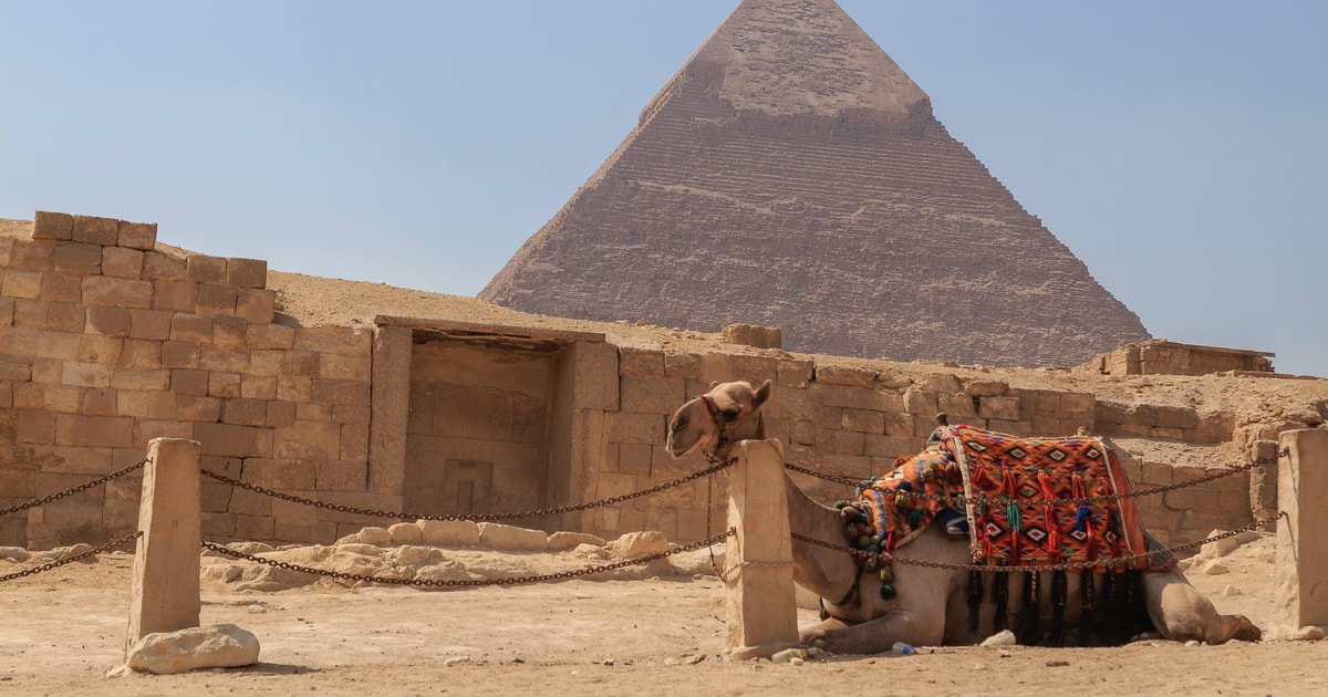 Mellanlandning i Kairo: Tur till pyramiderna, koptiska Kairo och Khan ...