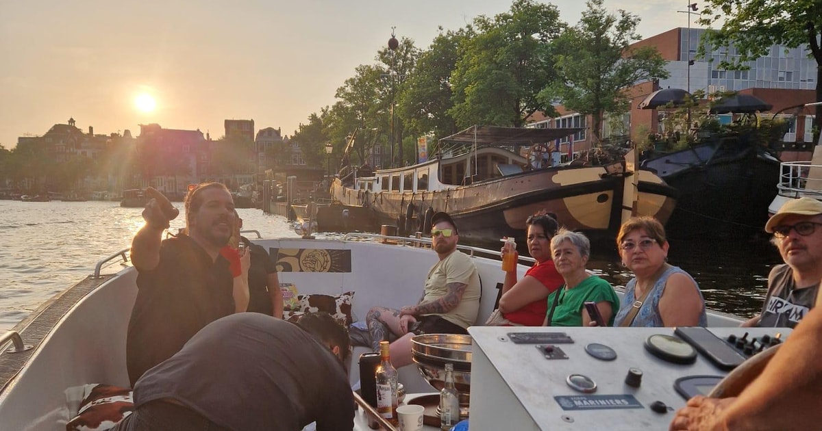 Amsterdam: Friendly 420 Smoke Boat River Cruise | GetYourGuide