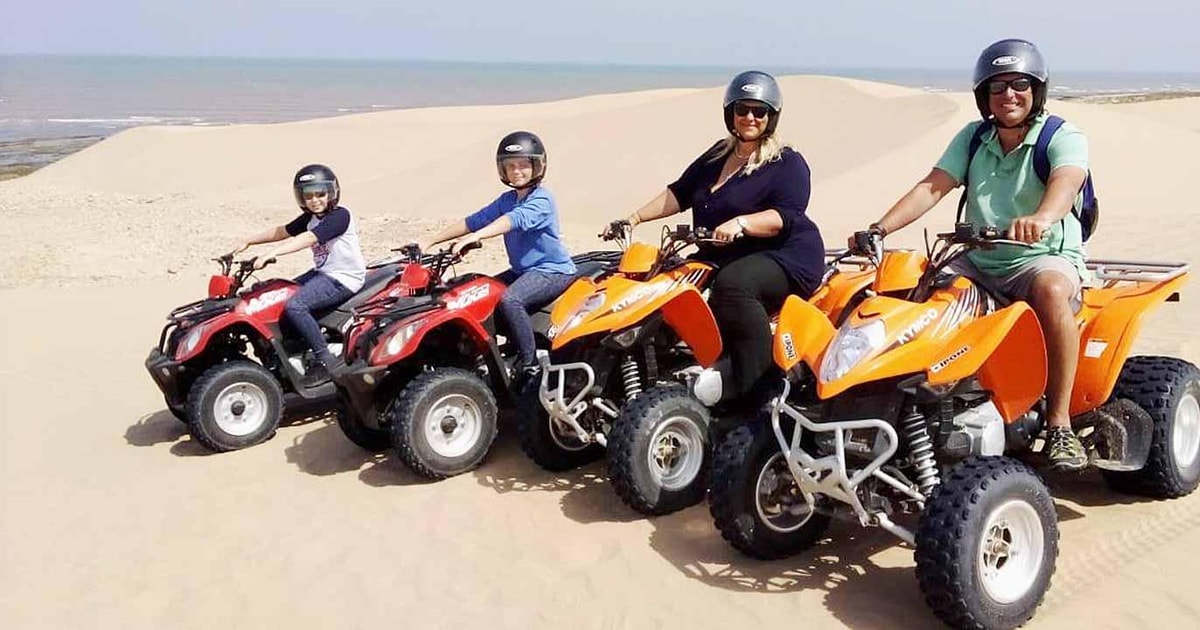 Agadir: Beach and Dune Quad Biking Adventure with Snacks | GetYourGuide