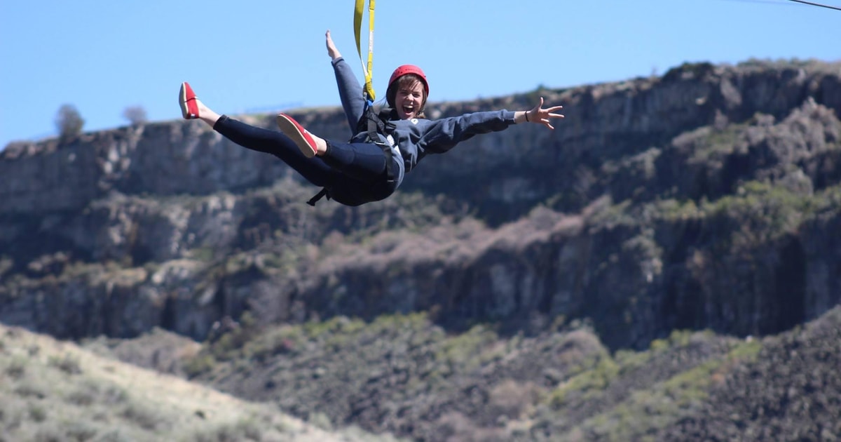Twin Falls: Zip Line Tour | GetYourGuide