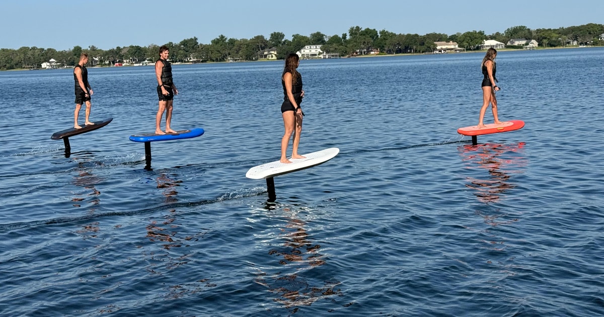 Orlando, Florida: E-Foil-lektion – Glid hen over vandet! | GetYourGuide