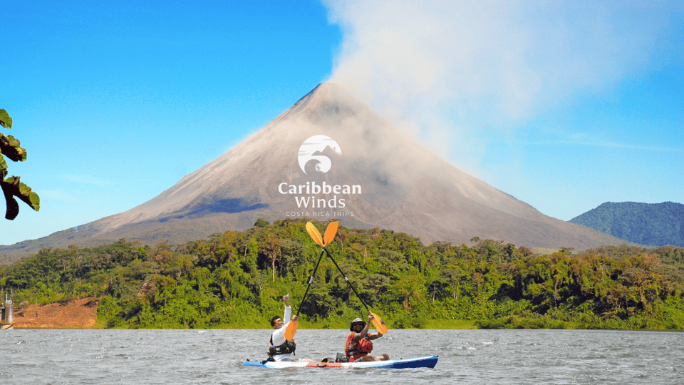 Enjoy the best Volcano view at our Kayak tour on Lake Arenal | GetYourGuide