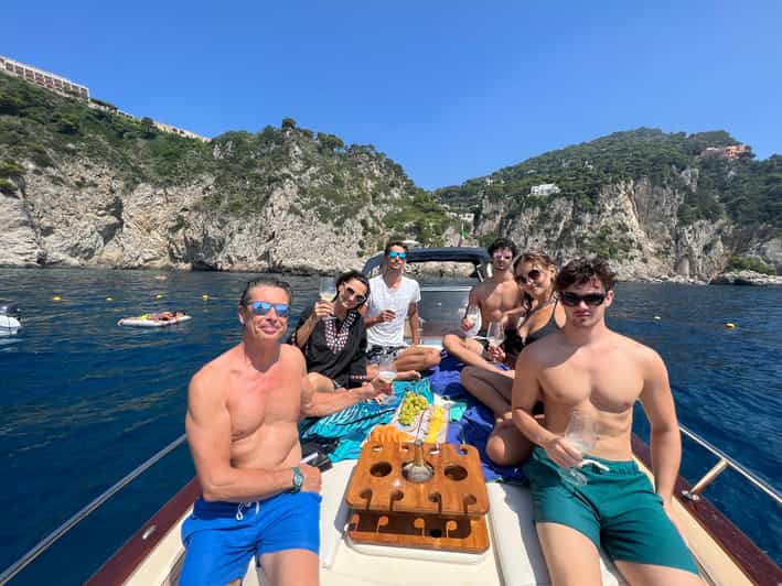 Sorrento: Luxury Boat tour to Capri with Blue Grotto | GetYourGuide