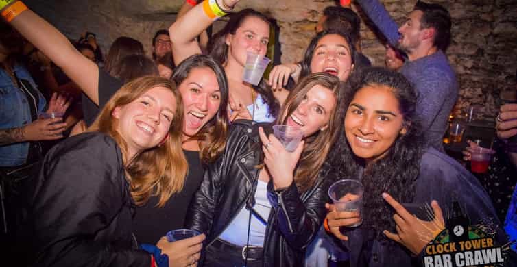 Prague: Clock Tower Bar Crawl ending at the BIGGEST CLUB | GetYourGuide