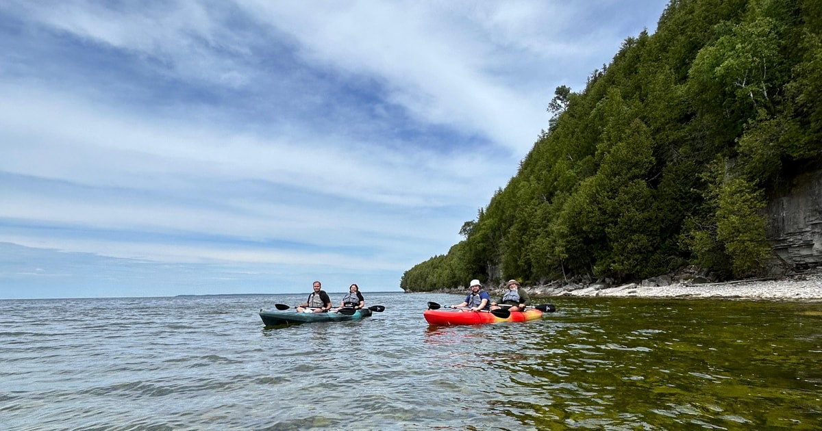 Gills Rock: Door Bluff Shipwreck Kayak Tour | GetYourGuide