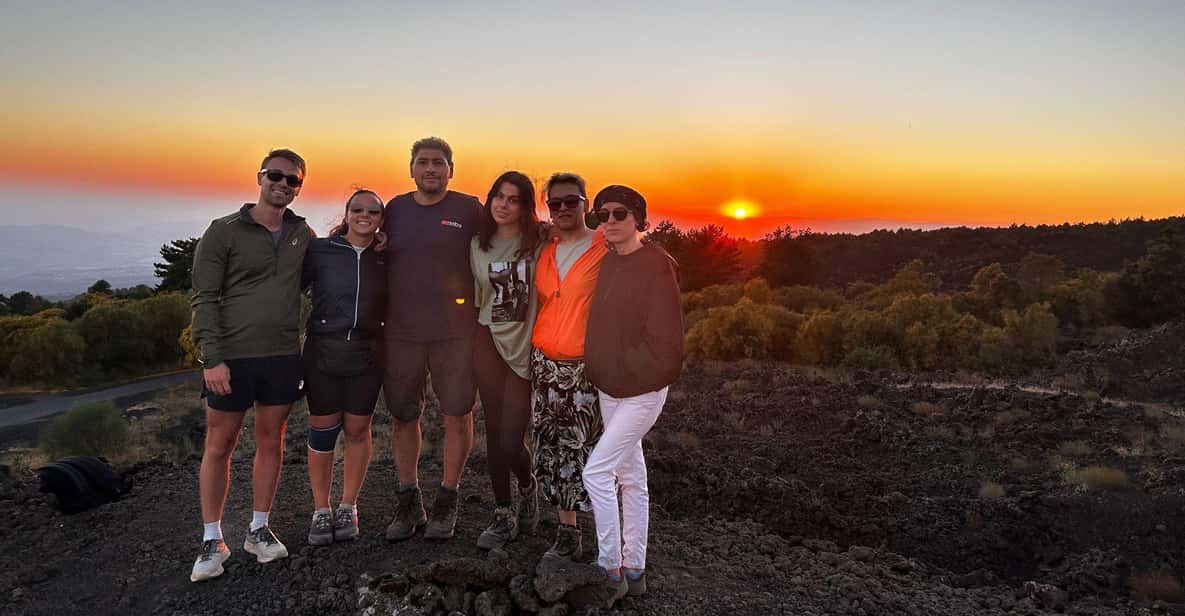 Taormina: Mount Etna Sunset Tour with Cave Visit and Tasting | GetYourGuide