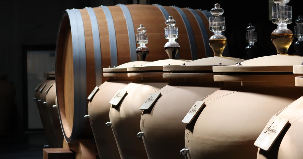Ardèche: Tour and tasting of wines aged in amphorae and barrels ...