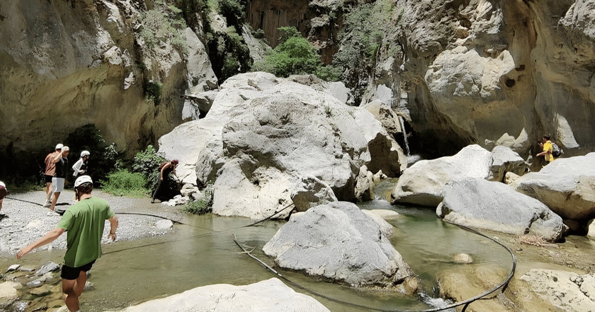 Sarakina Gorge - Southern Crete hiking & swim Adventure | GetYourGuide
