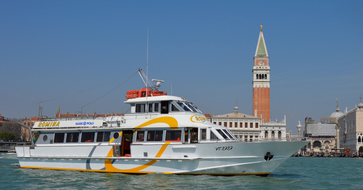 From Cavallino-Treporti: Fast Cruise to Venice and Back | GetYourGuide
