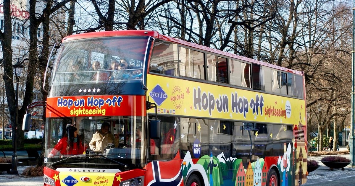Trondheim: 1-Day Hop-On Hop-Off Sightseeing Bus GrayLine | GetYourGuide