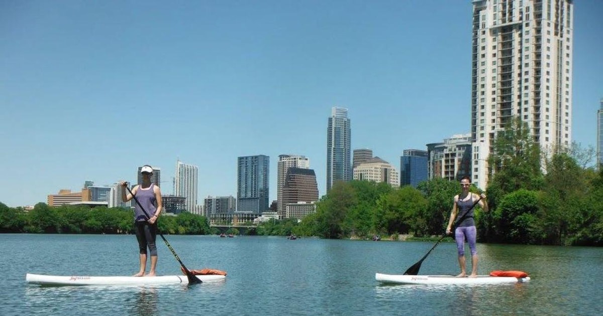 Austin: Paddleboard Rental on Lady Bird Lake | GetYourGuide