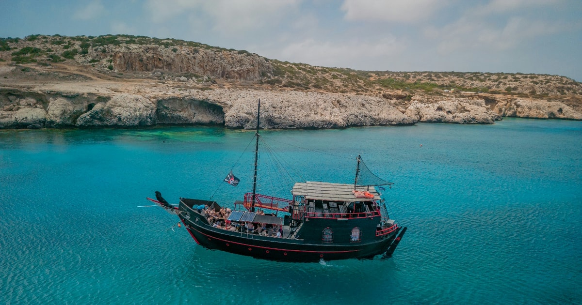 Protaras: Blue Lagoon and Turtles Pirate Cruise | GetYourGuide