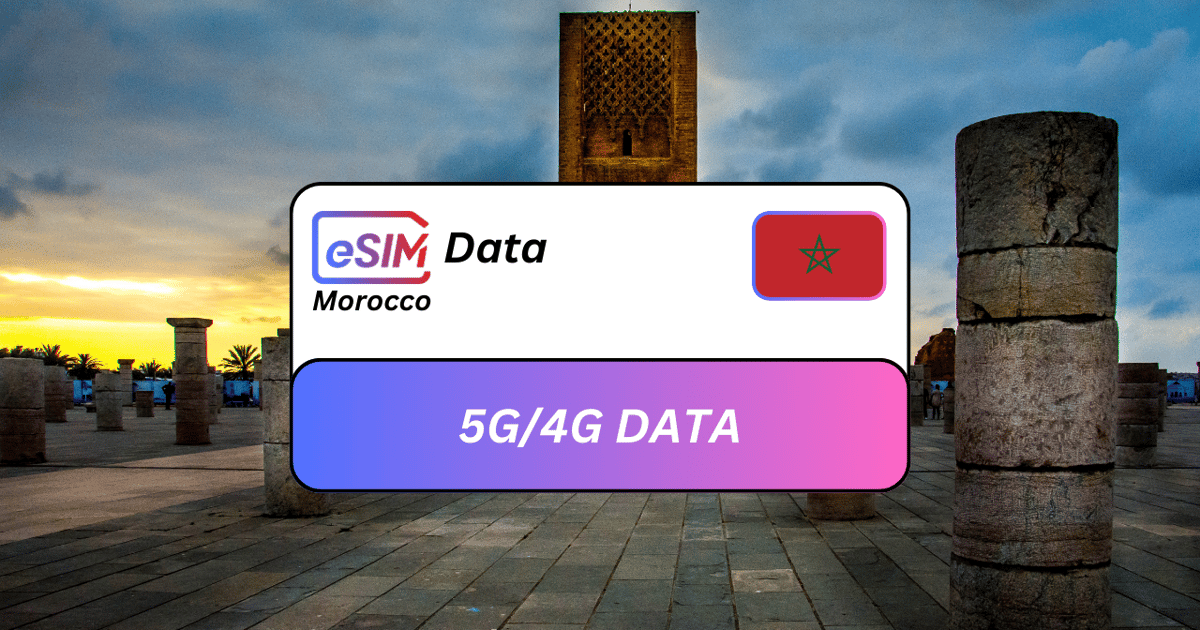 Rabat: Datový tarif eSIM pro cestující | GetYourGuide