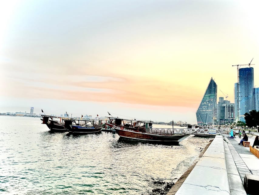 Layover Doha City and Sightseeing Tour with Dhow Boat Ride | GetYourGuide