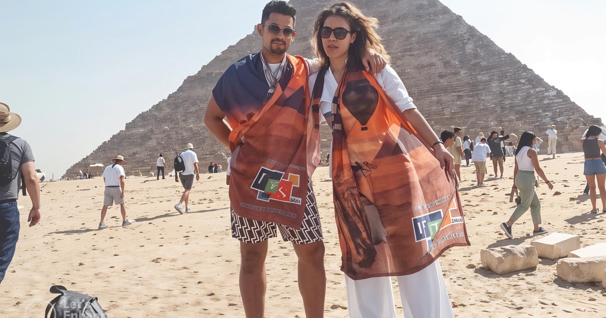 Fra Hurghada: Pyramider og museum tur med en lille gruppe i van ...