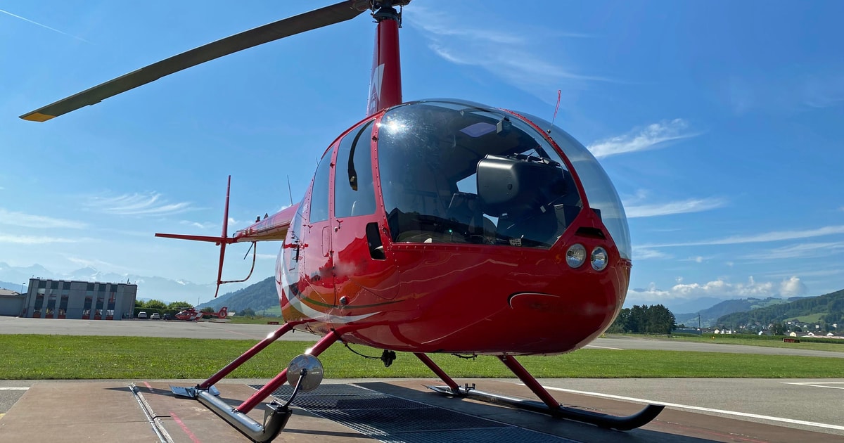 Bern: Mountain & Lake Helicopter Flight for 2 or 3 People | GetYourGuide
