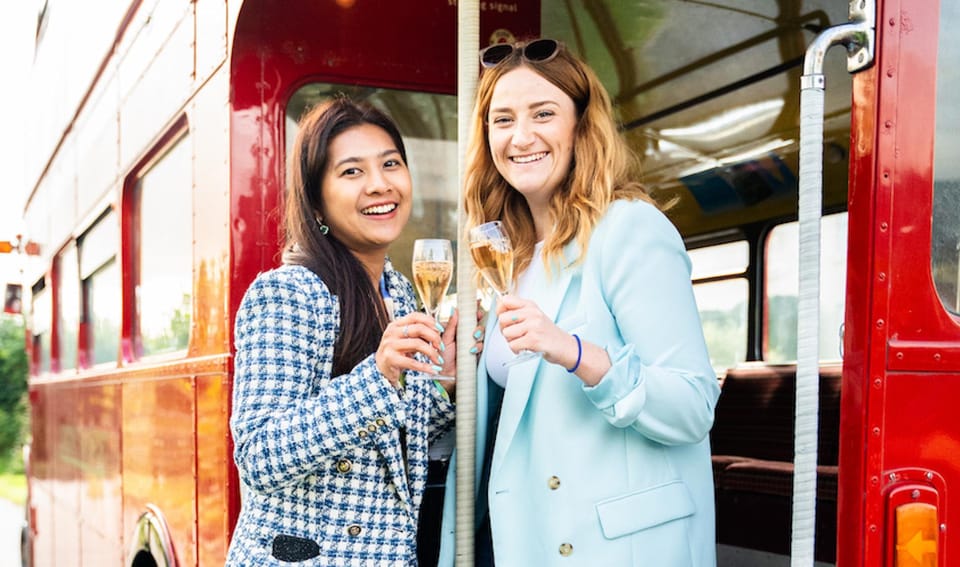 From London: Vintage Bus Wine Tour with Return Train Tickets | GetYourGuide