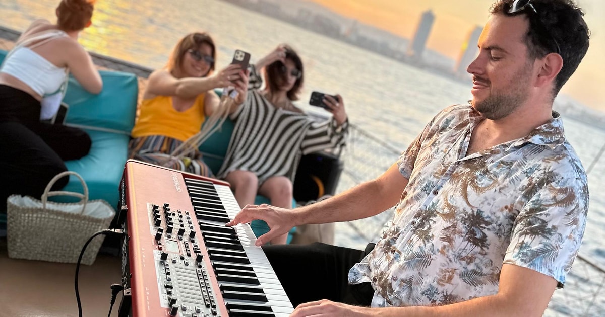Live Music & Sunset Wooden Boat in Barcelona | GetYourGuide