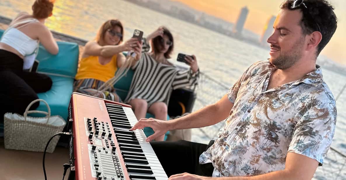 Live Music & Sunset Wooden Boat in Barcelona | GetYourGuide