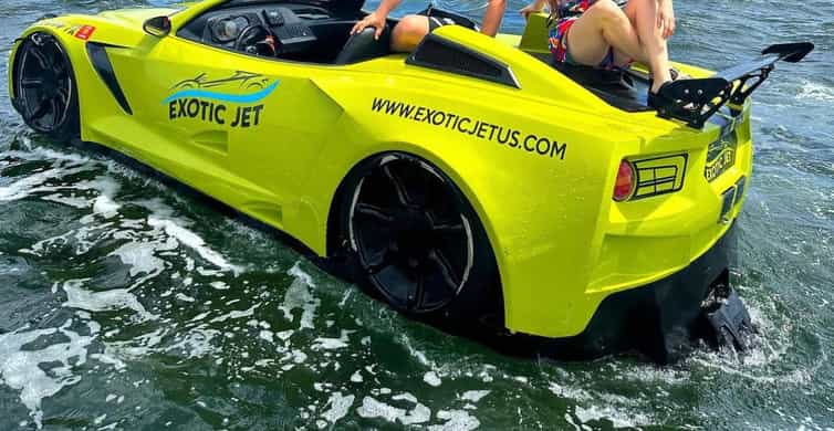 Miami JetCar: 2Person Jetcar Rental 30min 200$ due@ Check-in | GetYourGuide