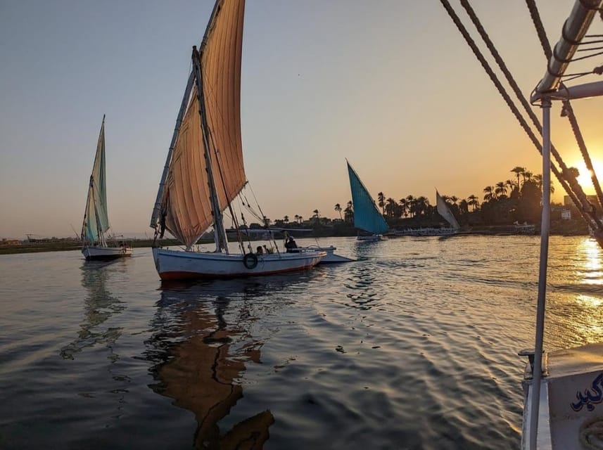 Luxor: Paseo Privado en Feluca por el Río Nilo al Atardecer | GetYourGuide