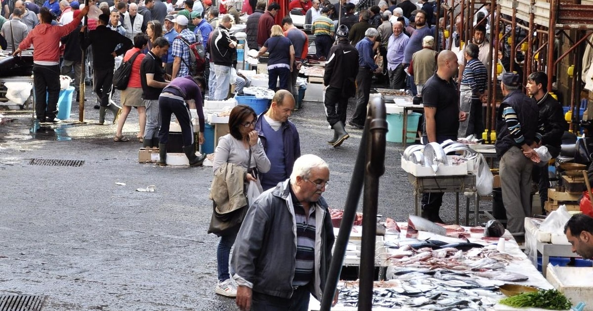 Catania : Bästa Street Food Tour med en lokal guide | GetYourGuide