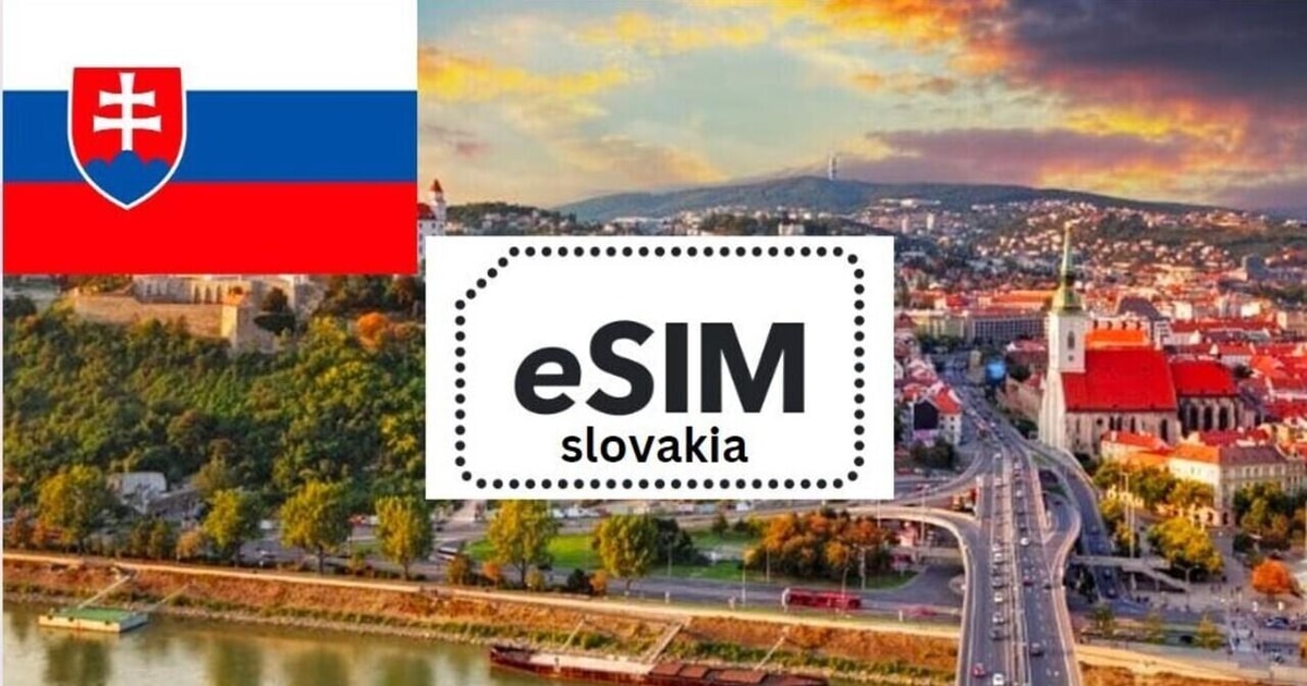 E-sim Slovakia Unlimited Data 30 days | GetYourGuide