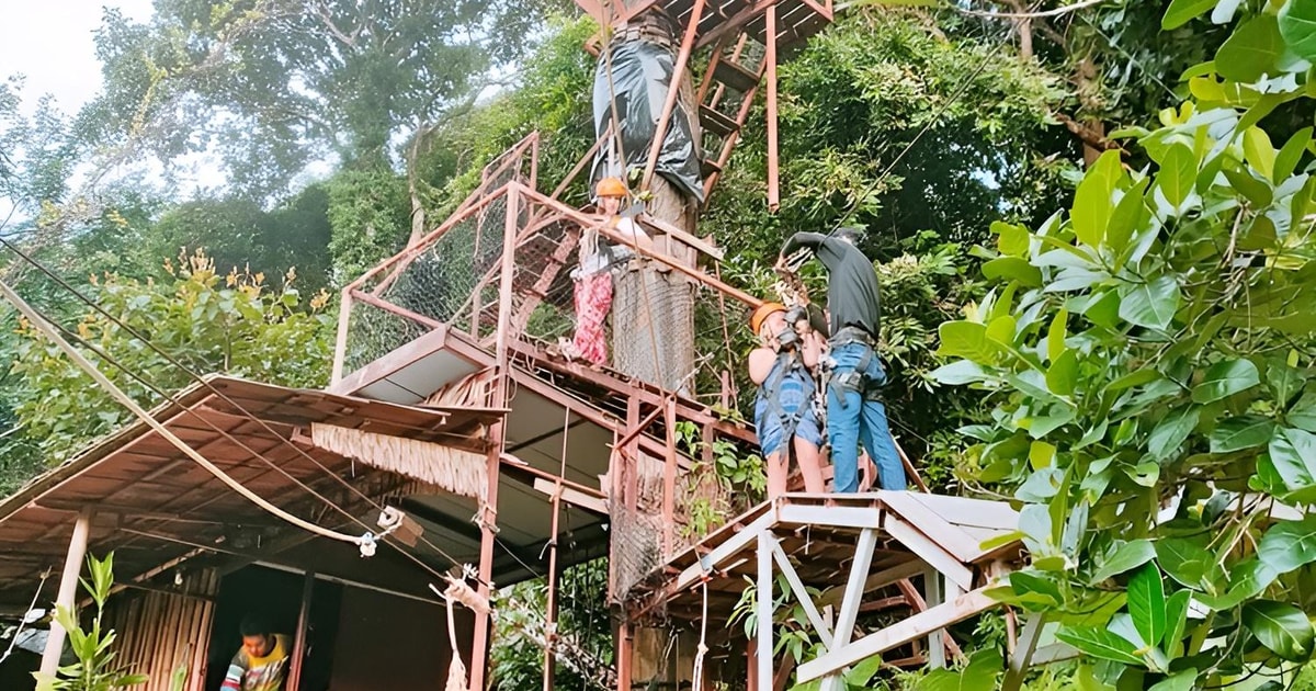 Zipline in Koh Samui Adventure activity tour | GetYourGuide