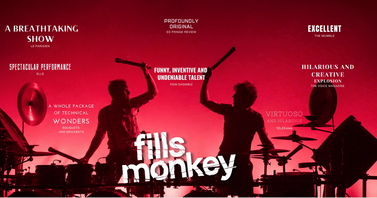 Paris: Fills Monkey - "We Will Drum You" Percussion Show | GetYourGuide
