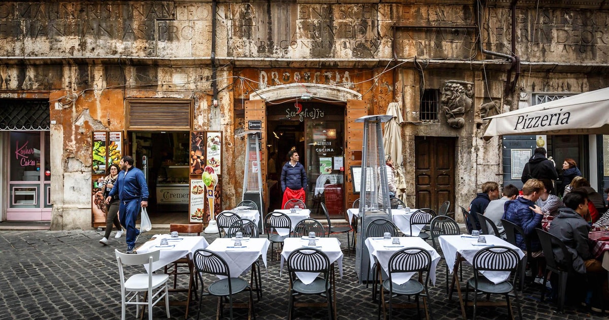 Rom: Jüdisches Ghetto Beste Restaurants & Top Sehenswürdigkeiten Map ...
