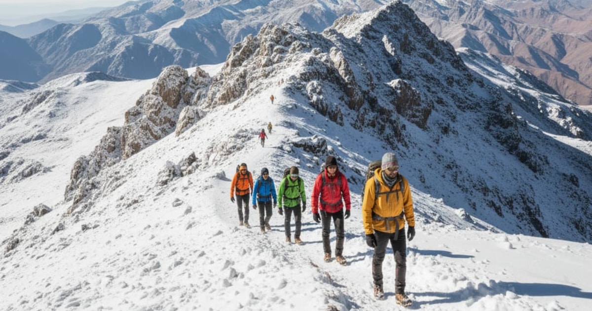 Marrakech: trekking di 2 giorni al monte Toubkal con soggiorno in ...